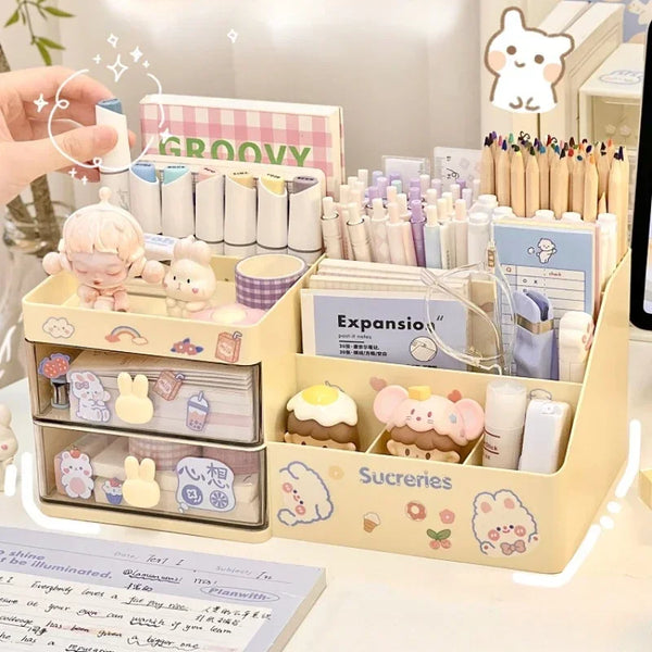 Popxstar cabin weekend inspo Desktop Cosmetic Storage Box Organizer Dr ...