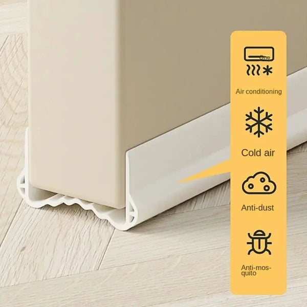 Popxstar Adjustable Door Bottom Seal Strip Weather Strip Under Door Dr ...