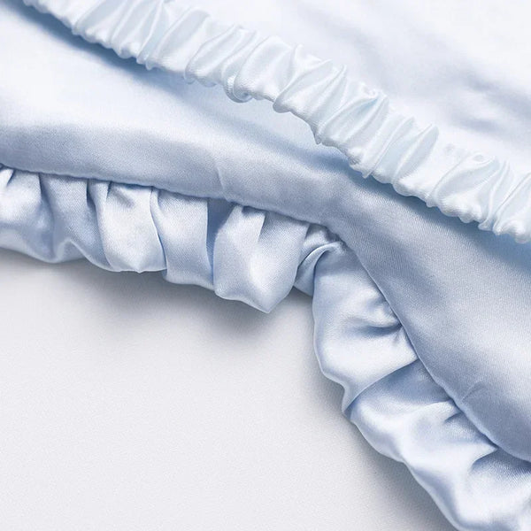 Popxstar Silk Ruffle Sleep Eye Mask Soft Sleeping Eye Covers Multicolo ...