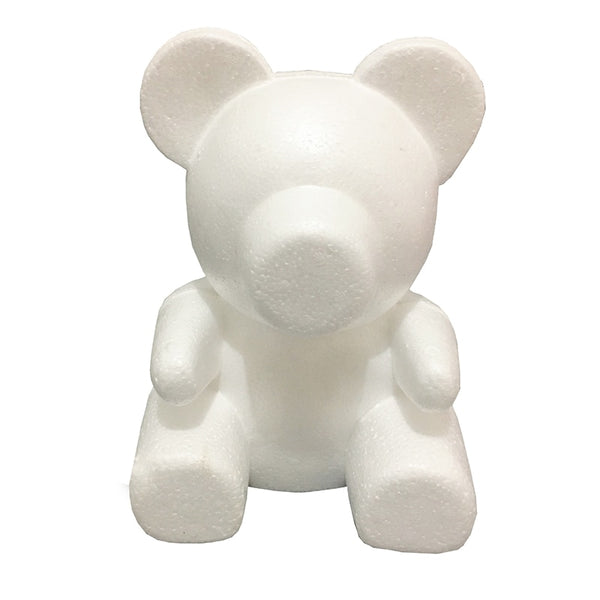 Popxstar Foam Rose Bear Foam Model DIY Artificial Rose Flowers Polysty ...