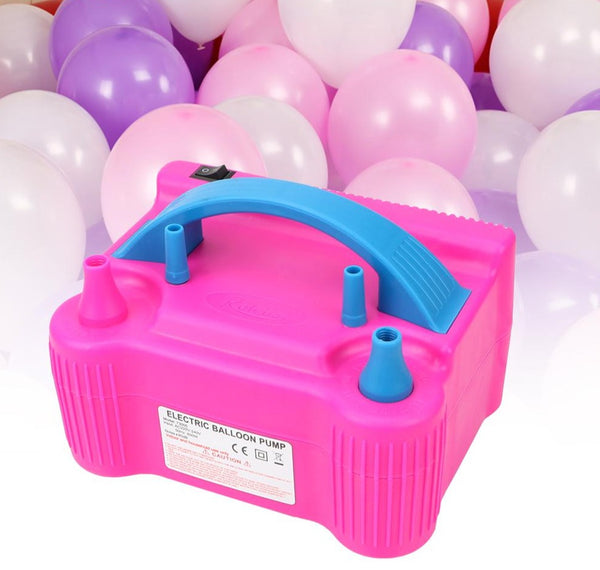 Popxstar Electric Balloon Inflator Pump High Voltage Double Hole Air C ...